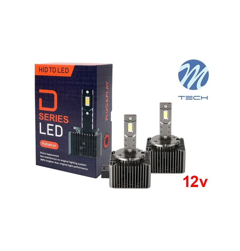 Kit LED D1s 35w 6000k Canbus M-Tech